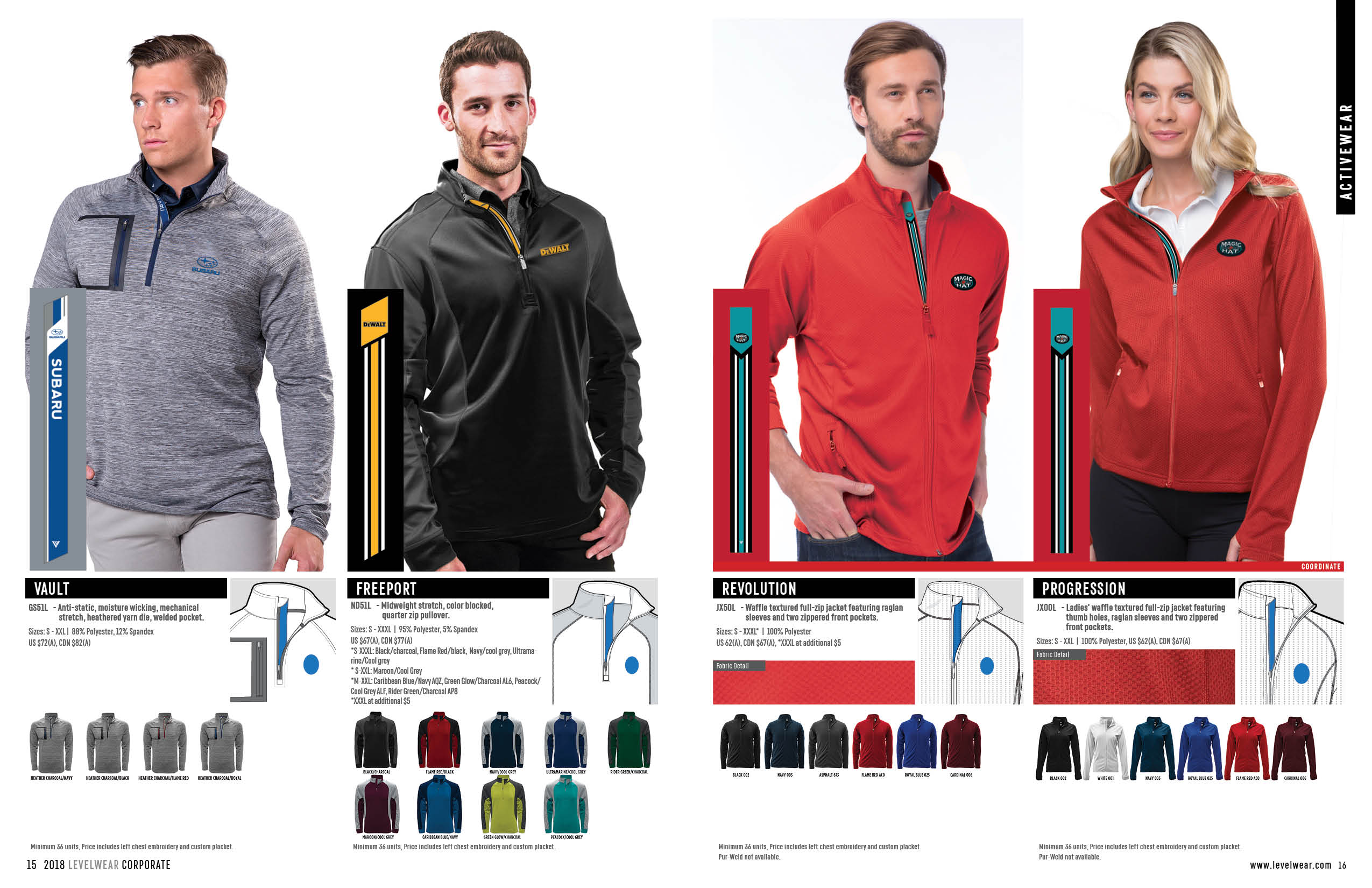 2018 Corporate Catalog – Levelwear