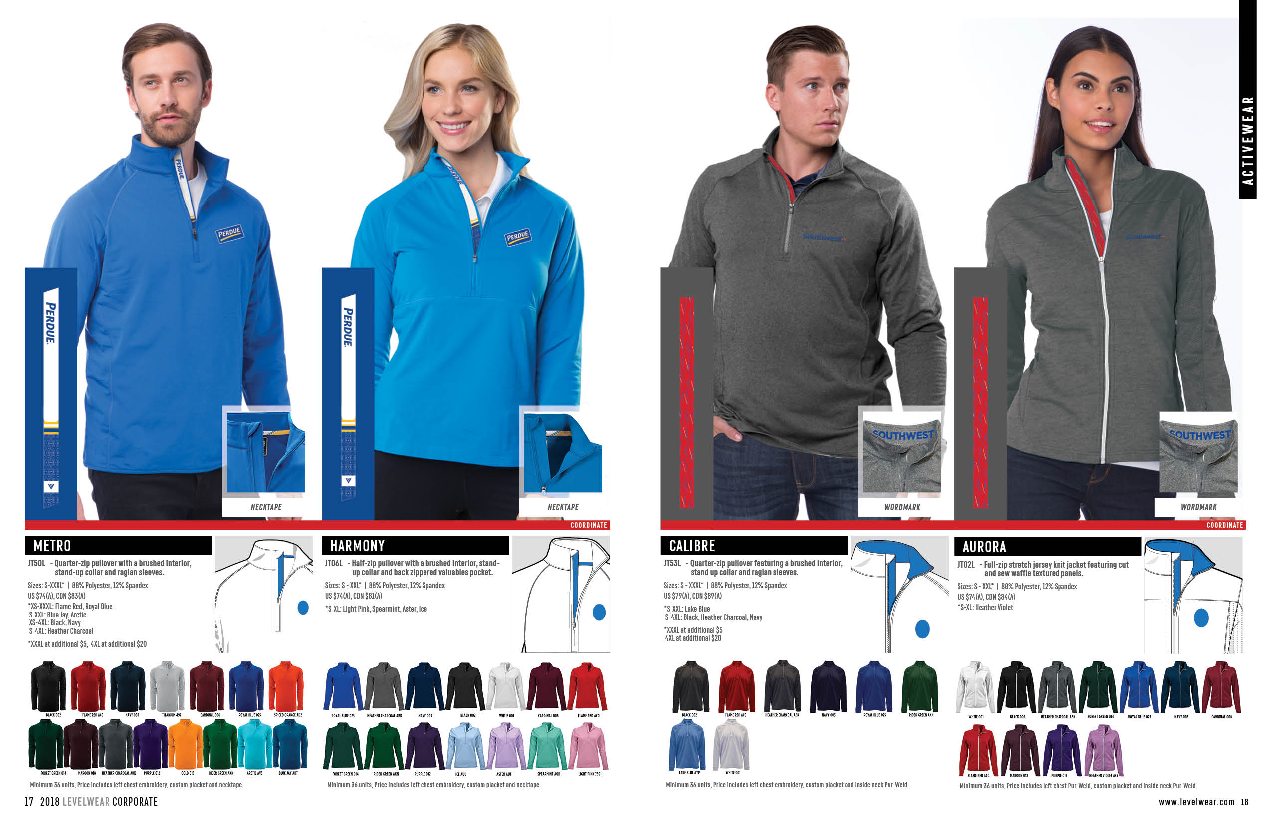 2018 Corporate Catalog – Levelwear