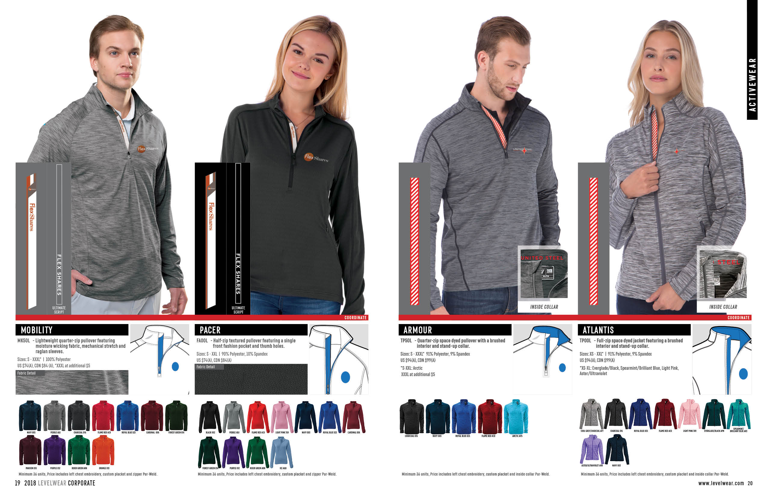 2018 Corporate Catalog – Levelwear